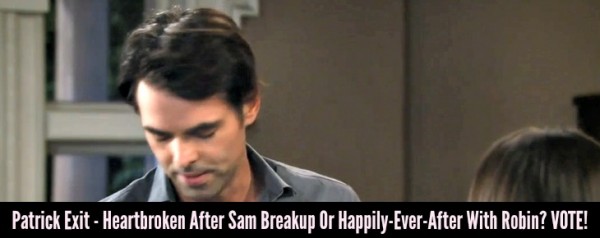 'General Hospital' POLL: Will Patrick Exit Heartbroken After Sam ...