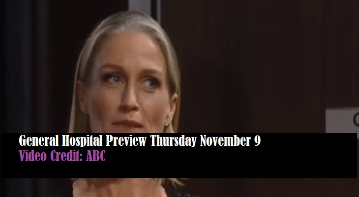 WATCH: General Hospital (GH) Preview Thursday November 9