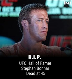 Yet Another Tragic Loss In 2022 As MMA Fighter Stephan Bonnar Dies ...
