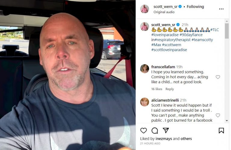 90 Day Fiancé Star Scott Wern Claims He Lost His Job Due To Online ...