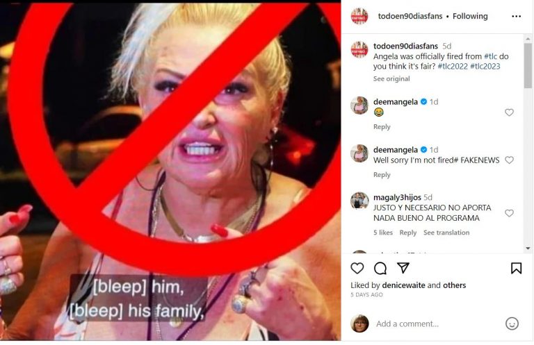 Fans React To Rumor 90 Day Fiancé Star Angela Deem Was Fired By TLC ...