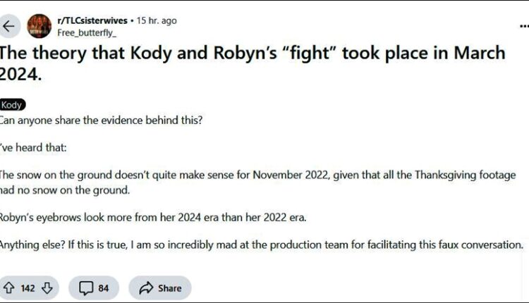 Sister Wives Fans Discuss The Time The Scene Was Filmed For TLC ...