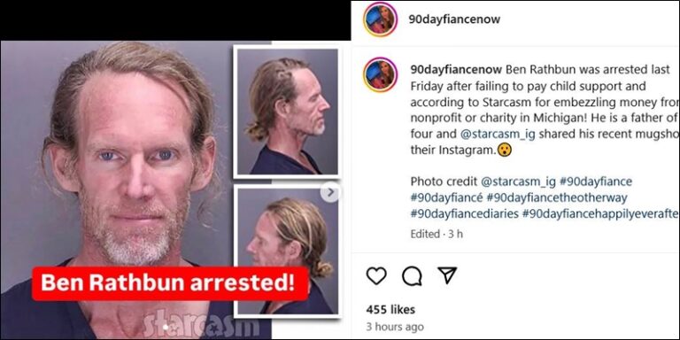 '90 Day Fiance' Alum Ben Rathbun Arrested For Multiple Offenses - Soap ...