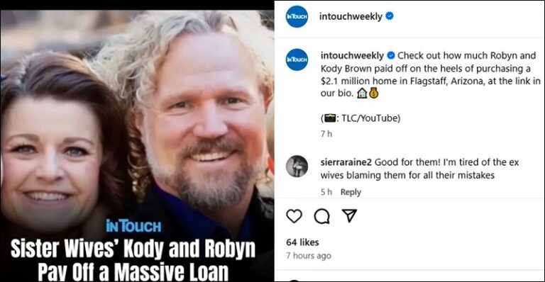 'Sister Wives' Kody Brown Pays Off Large Loan - Soap Opera Spy