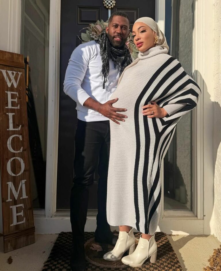 90 Day Fiancé Stars & New Parents Shaeeda & Bilal Share 1st Photo Of ...