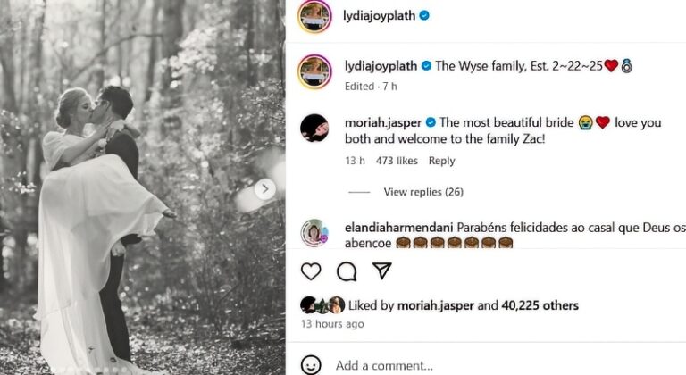 Lydia Plath Confirms She Is Now Married To Zac Wyse - Soap Opera Spy