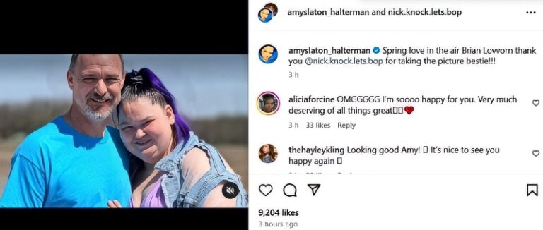 Amy Slaton From 1000-Lb Sisters Shows Off New Romance - Soap Opera Spy