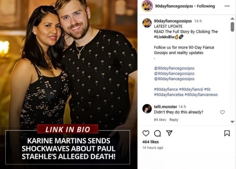 90 Day Fiance Fans Mock New Paul Staehle Death Story - Soap Opera Spy