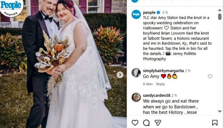 Brian and Amy's Wedding Day - Via People - Instagram - Soap Opera Spy