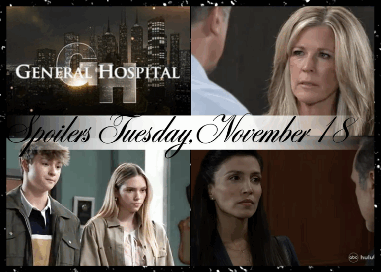 'GH' Spoilers Tuesday, November 18: Jason’s Apology, Charlotte And ...