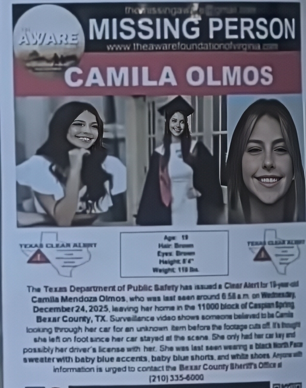 Vanished On Christmas Eve: The Search for Camila Mendoza Olmos - NewsBreak